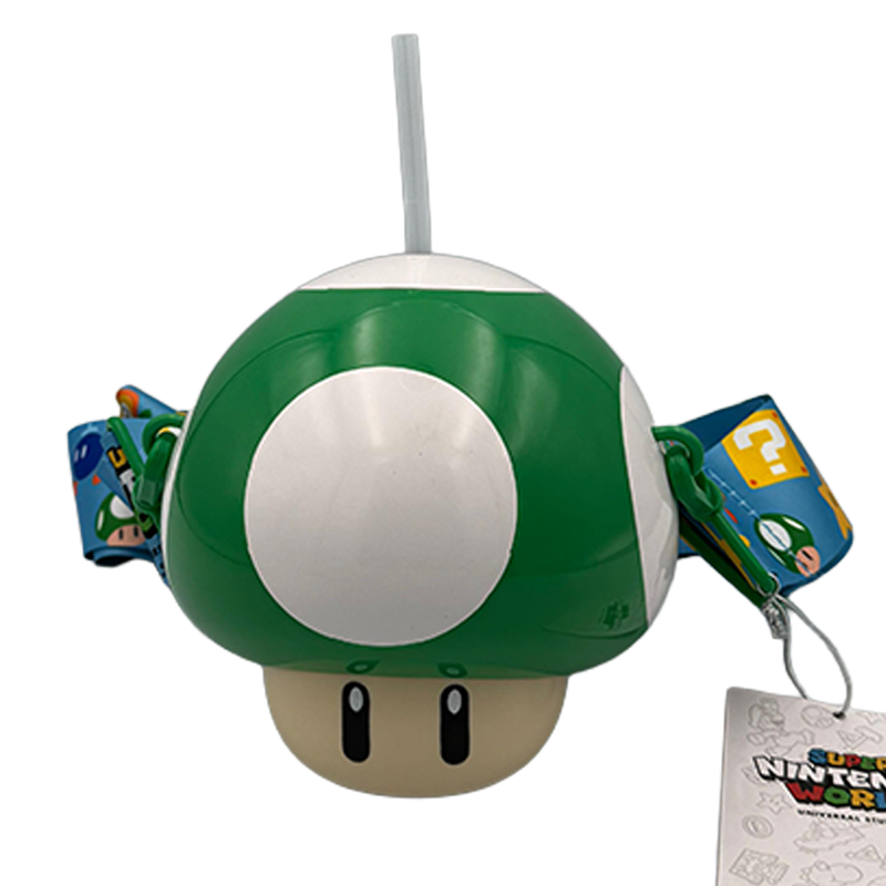Vaso de hongo de Mario Bros verde - Las Meras Meras Palomeras